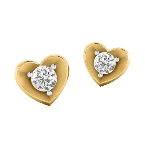 Polished Sweetheart Stud Earrings Style Modern Occasion Party Wear At Rs Pairs In