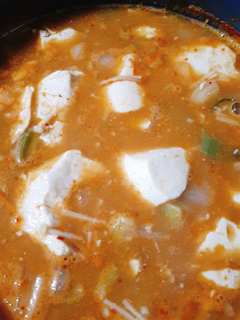 순두부된장찌개