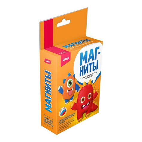 Набор для творчества Lori Магниты из гипса Озорные зубастики купить с доставкой по выгодным