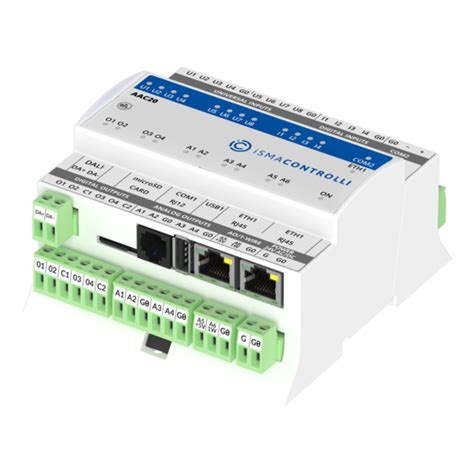 isma b 8i ip module entrées digitales modbus ip ou bacnet ip