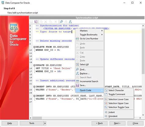 Data Comparer For Oracle Sqlmanager