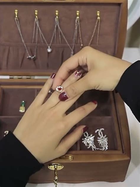 악세사리 보관함 주얼리 케이스 수납 우드 반지 정리함 목걸이 박스형 픽도리 구매대행 Youtube