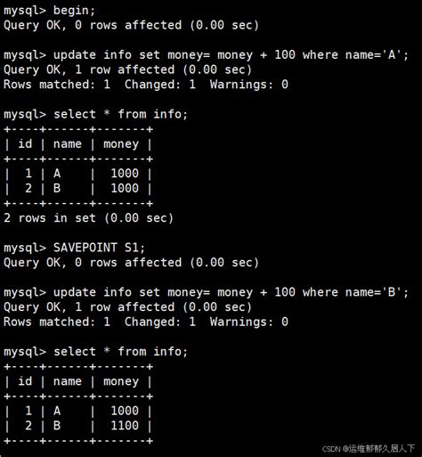 Mysql事务 Csdn博客 Mysql事务 Csdn博客