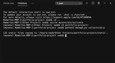 lesson 51 how to collect static files beamazedd