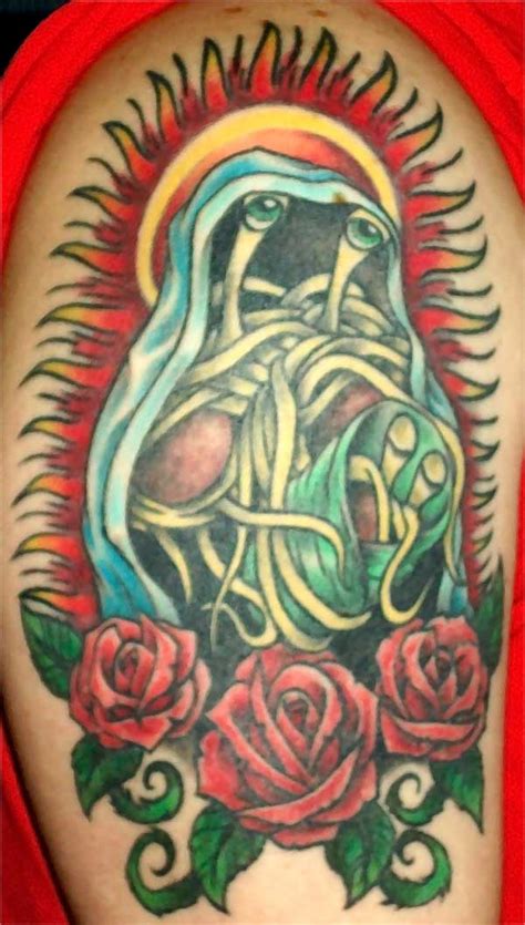 Amazing Tattoo Church Of The Flying Spaghetti Monster