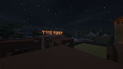 The Rust Minecraft Map