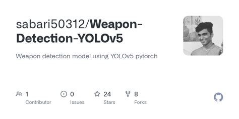 weapon detection yolov5 readme md at main · sabari50312 weapon detection yolov5 · github