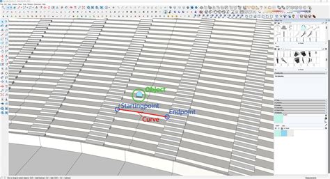 Path Along Curve Between Start And End Point Sketchup Sketchup Community