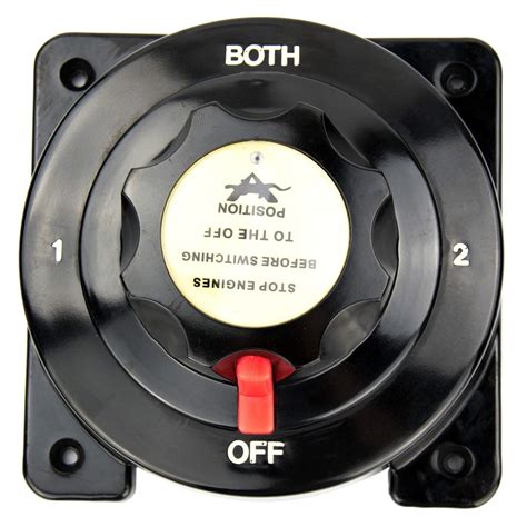 Buy Marine Heavy Duty Dual Battery Selector Switch Boat Safety Disconnect Switch Battery Master