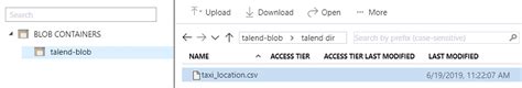 Azure Synapseテーブルの処理とazure Blob Storageへのロード Talend Cloudアプリコネクターガイド ヘルプ