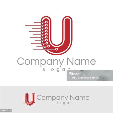 전자 초기 편지 U 아이콘 디자인 개념과 주제에 대한 스톡 벡터 아트 및 기타 이미지 개념과 주제 과학 광고 Istock