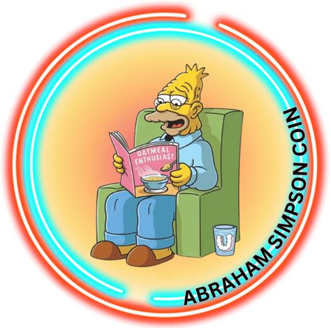 ABRAHAM SIMPSON COIN ABRAHAM Moontok 月兔