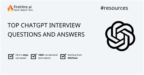 30 Chatgpt Interview Questions And Answers For 2024 With Tips