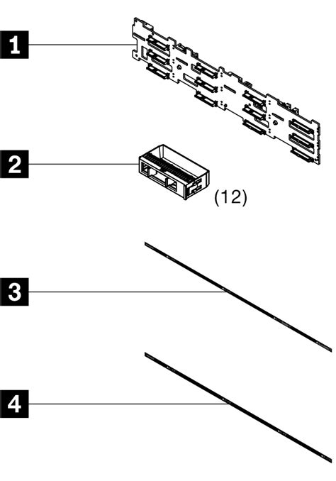Thinksystem Sr650 V2 12 X 3 5 Inch Anybay Expander Backplane Lenovo Server Options