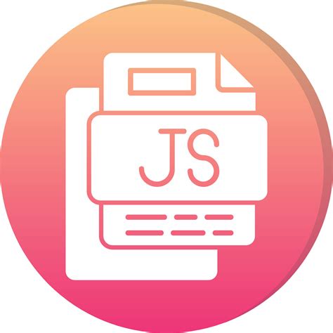 Js File Circle Icon 47348505 Vector Art At Vecteezy