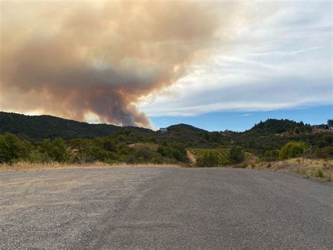 2 Wildfires Burn In Sonoma County Mandatory Evacuations Ordered