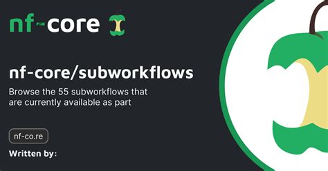 nf core subworkflows