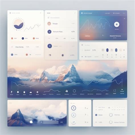 Premium Ai Image Design Of User Interface Kit