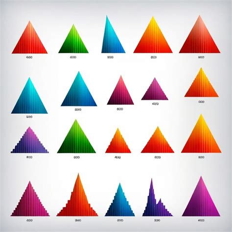 histograms vector set white background isolated a high qua premium ai