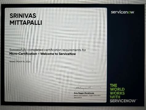 Srinivas Mittapalli On Linkedin Servicenow