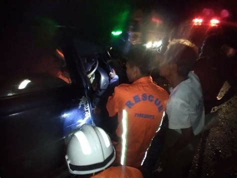 ရန်ကုန် မန္တလေးအမြန်လမ်းတွင် ကိုယ်ပိုင်ကားလမ်းချော်ကာ တံတားလက်ရမ