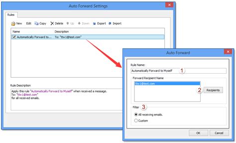 How To Auto Forward Email Messages In Outlook