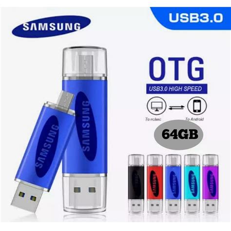 Jual Flashdisk Otg Samsung Gb Flash Disk Otg Usb Drive Shopee Indonesia