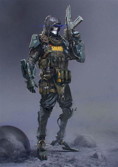Soldier R •concept• Ivan Kashubo On Artstation At