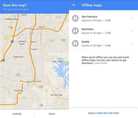 How To Save Google Maps For Offline Use Android Central