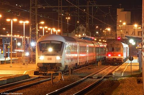 Ic 2163 Nach Nürnberg Hbf Auf Gleis 2 Und Rb 37167 Nach Donauwörth Auf