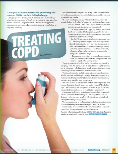 Copd Patient Engagement And Education By Rebecka Sexton At