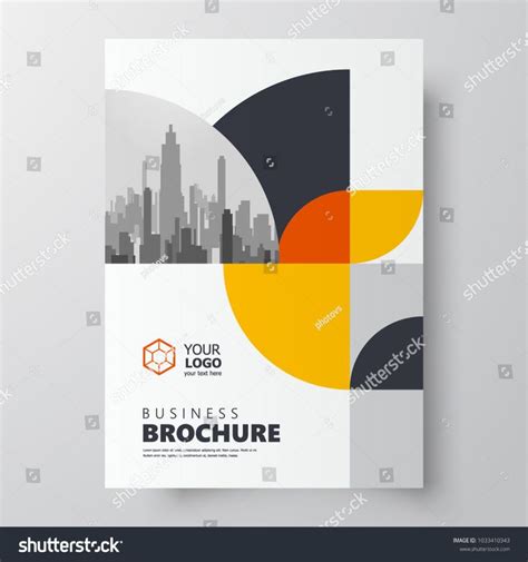 원 테마 안내물 디자인 서식 파일은 스톡 벡터로열티 프리 1033410343 Shutterstock Brochure