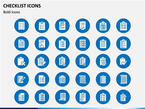 Checklist Icons For PowerPoint And Google Slides Checklist Icon Checklist Powerpoint