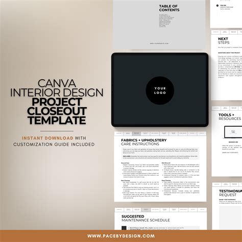 Interior Design Client Process Onboarding Bundle Pace By Design