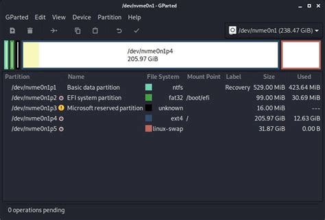 Why The Partition Resizing Options Are Grayed Out Rlinux4noobs