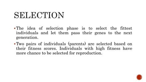 Explanation And Example Of Genetic Algorithm Pptx