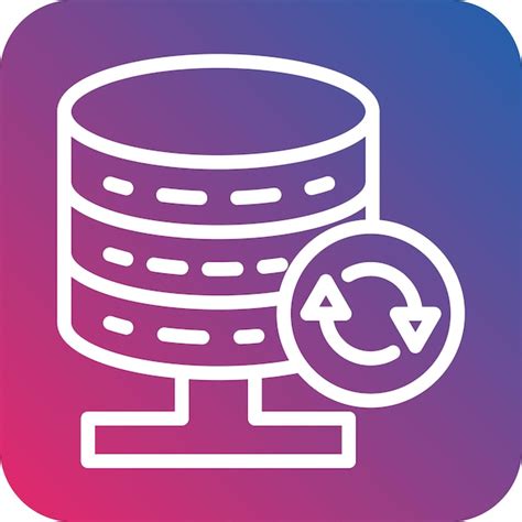 Premium Vector Vector Design Database Backup Icon Style