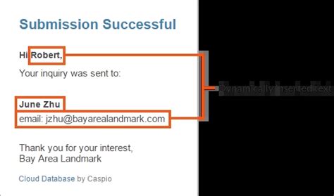 Displaying Parameters Caspio Online Help