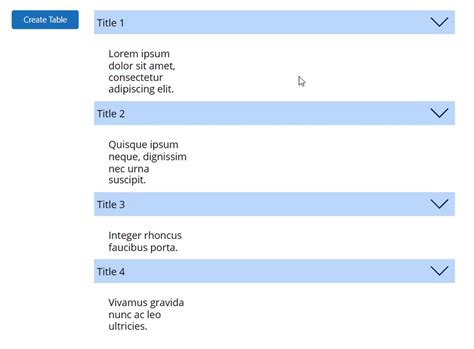 power apps how to create an accordion or a expandable gallery