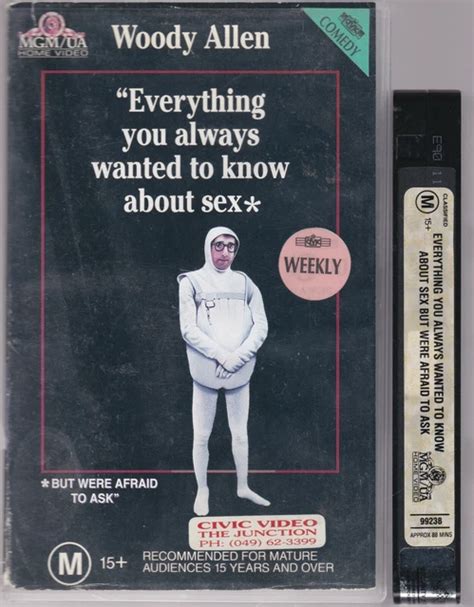 Vhs Everything You Always Wanted To Know About Sex Big Box Ex Rental