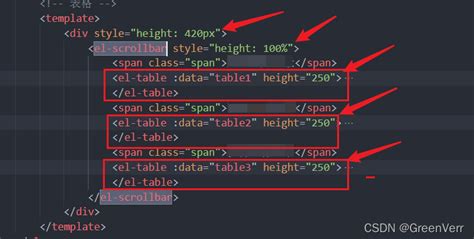 三个el table解决页面显示不全，加滚动条el scrollbar el table撑满全屏 csdn博客
