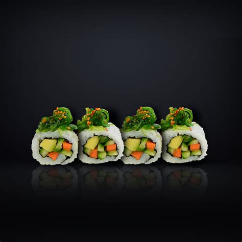 Веган Рол Суши Поръчай храна за вкъщи Mastersushibg