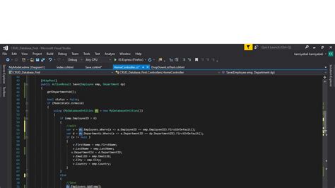 How To Save The Primary Key Of One Table Into Another Table In Aspnet