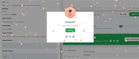 hima bindu on linkedin hackerrank python pythonprogramming ccbp