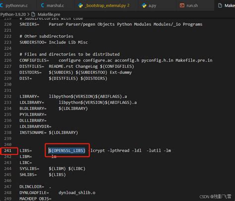 解决修改python引用openssl依赖时编译失败python Openssl出错 Csdn博客