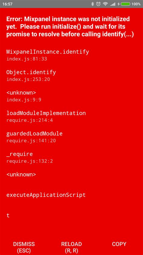 mixpanel instance was not initialized yet please run initialize and wait for its promise to
