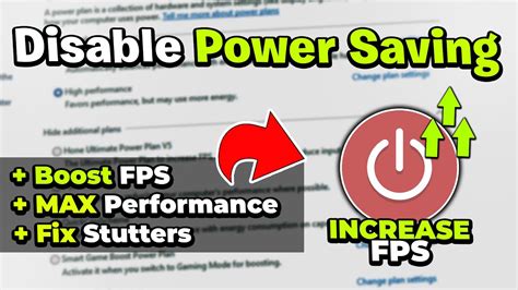 I Disabled All Power Saving Features In Windows And Bios For Maximum Fps Boost And Zero Delay Youtube