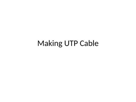 Splicing Cable And Testing Cable Pdf