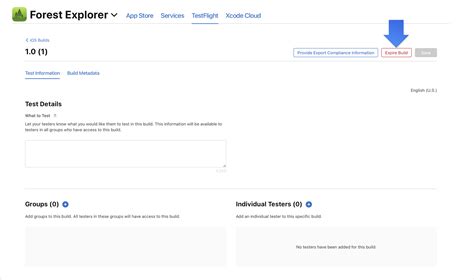 Stop Testing A Build Test A Beta Version App Store Connect Help Apple Developer