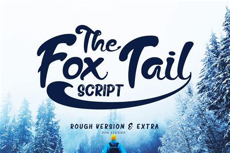 The Fox Tail Script Font Din Studio Fontspace